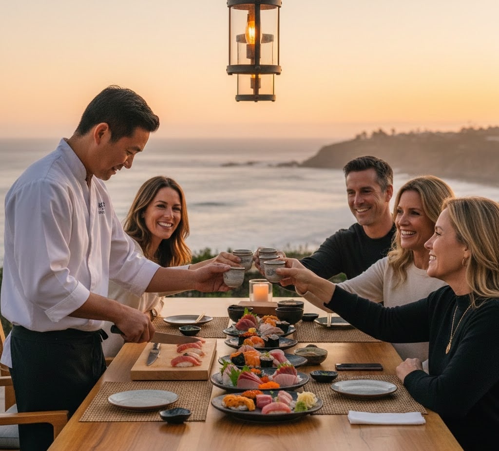 Private Sushi Chef in Santa Barbara - Take a Chef